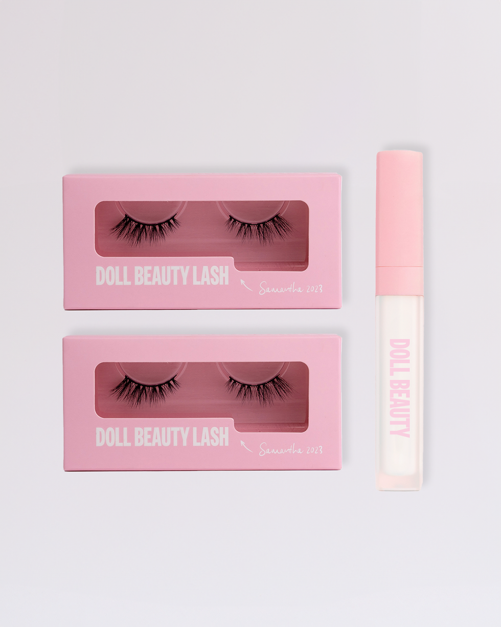 False Eyelashes | Strip Lashes | Faux Doll Lashes | Doll Beauty